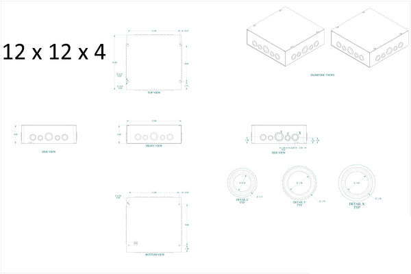 Electrical Junction Box 12x12x4 – Nova LED Electrical