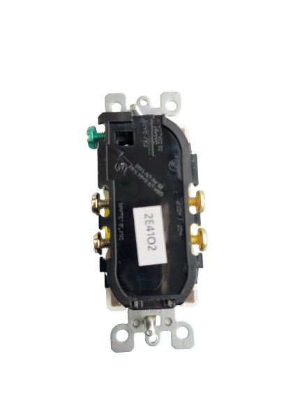 (Pack of 5) Leviton 20 Amp Decora Tamper-Resistant Duplex Outlet/Recep ...